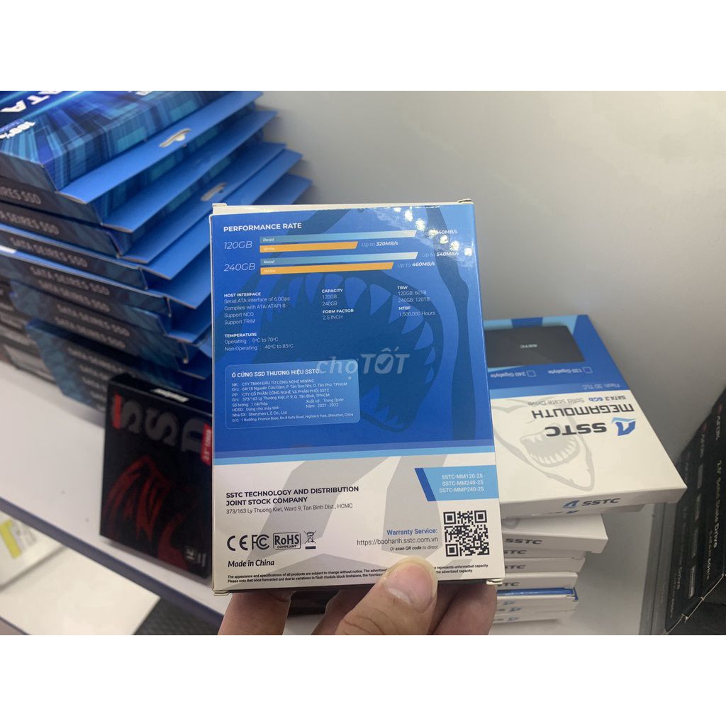 100 ổ SSD SSTC 120GB HÀNG CHÍNH HÃNG - 103529351