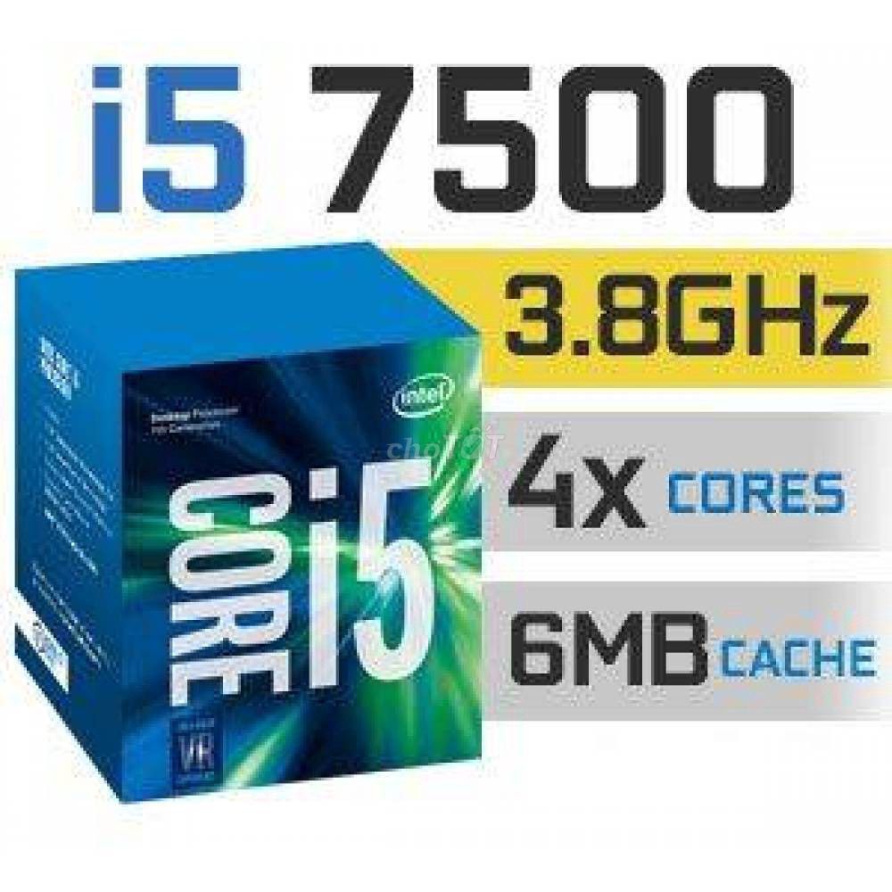 CPU intel core i5 7500 4 Nhân 4 Luồng Cache SK1151 - 112900655