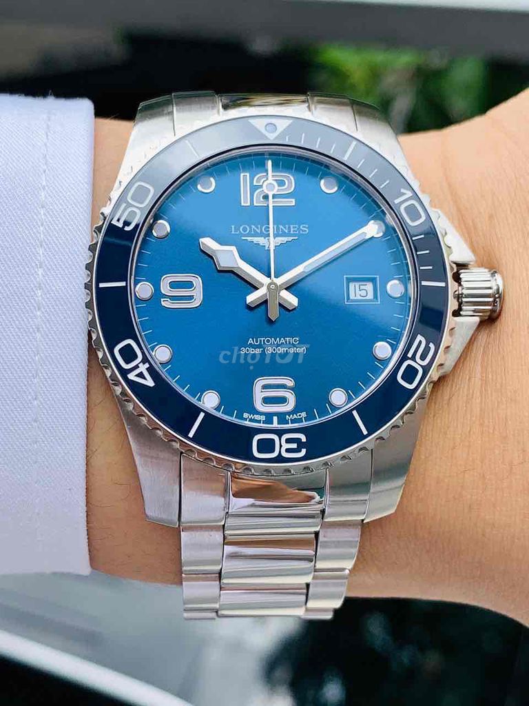 LONGINES HYDRO CONQUEST CERAMIC BLUE 41MM L3.781.4 - 118041007