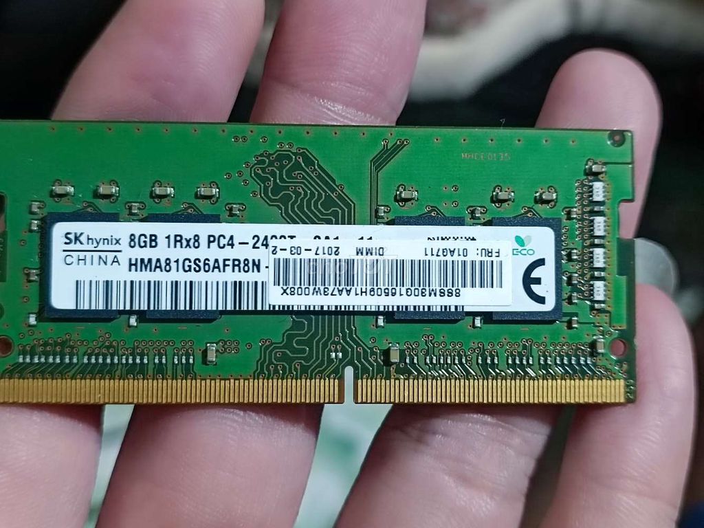 Bán ram Laptop 8GB DDR4 chính hãng bóc máy - 130252550