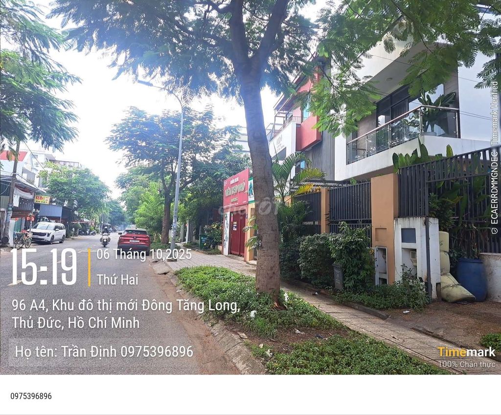 Bán Lô Đất ngang 15m x 25m Ngay Khu Đô Thị Đông Tăng Long.Q9 chỉ 14 tỷ ...