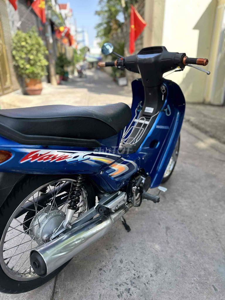 Honda Wave 110cc Longcin 2012 Xanh Bs.95 đẹp - 130439345
