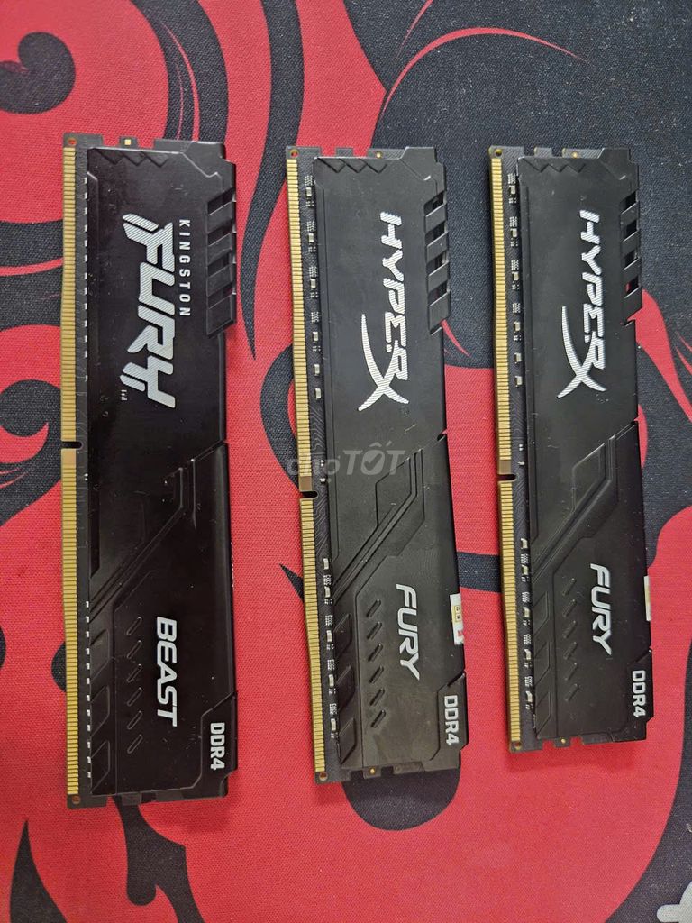 RAM Kingston DDR4 2666 MHz Đen - 130301794