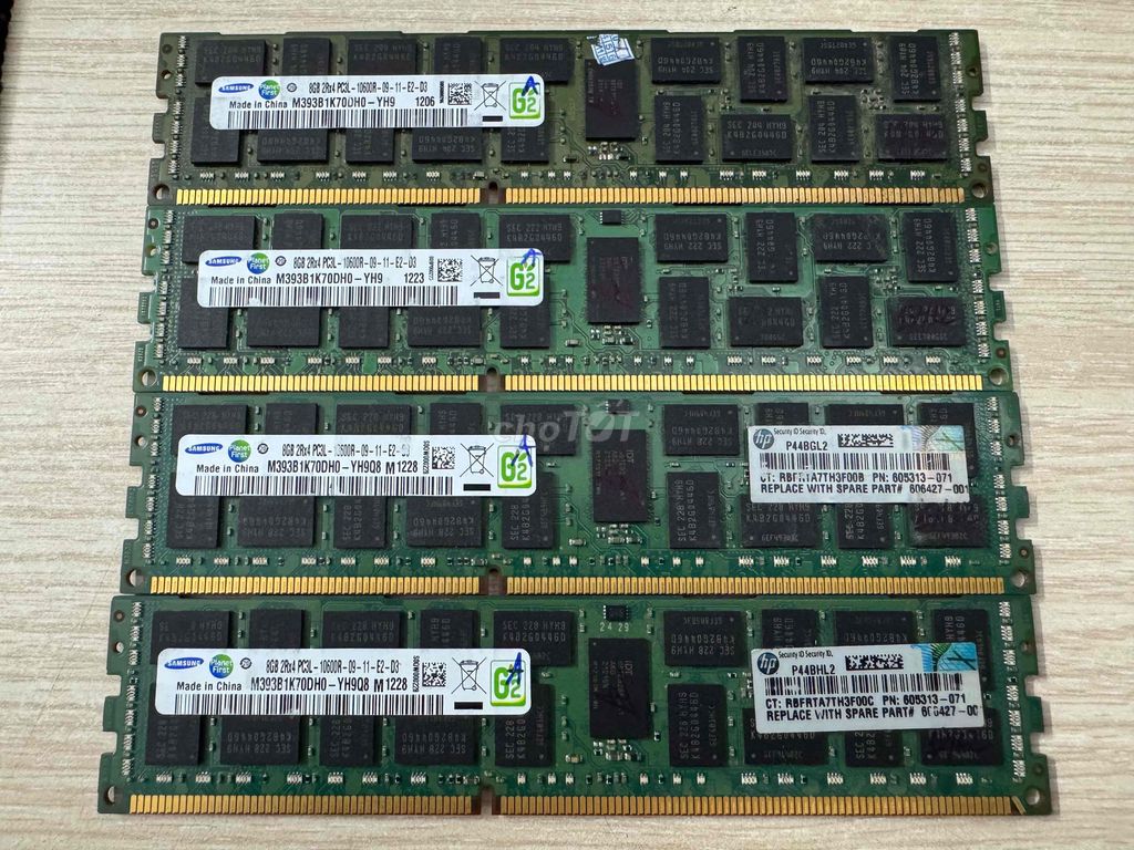 RAM Ecc Samsung 8GB 1333Mhz DDR3 ECC - 130283025
