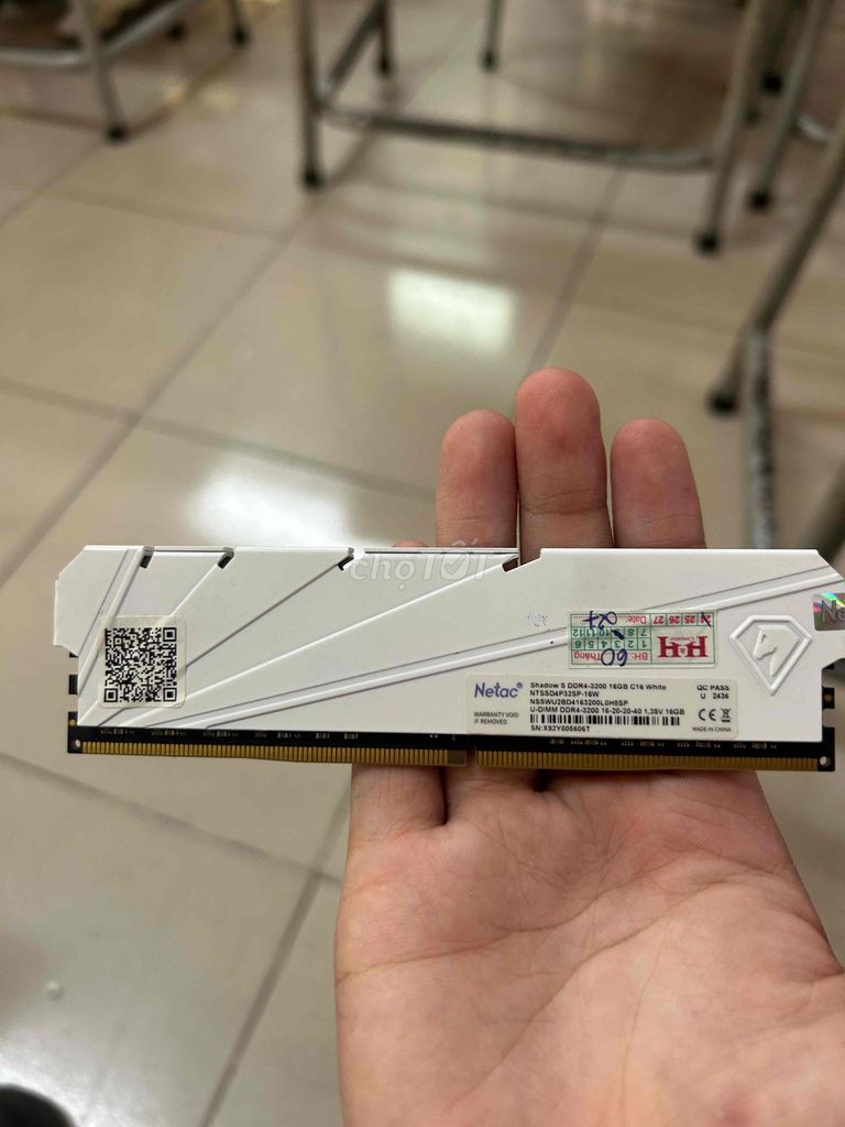 RAM Netac Shadow II DDR4-3200 16GB - 130298083