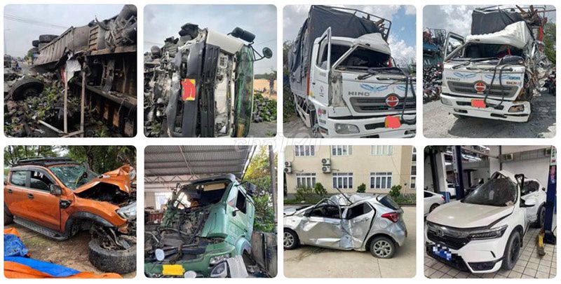 THU MUA Ô TÔ-TẢI-DU LỊCH HƯ CŨ NGẬP NƯỚC CHÁY NỔ - 129712656