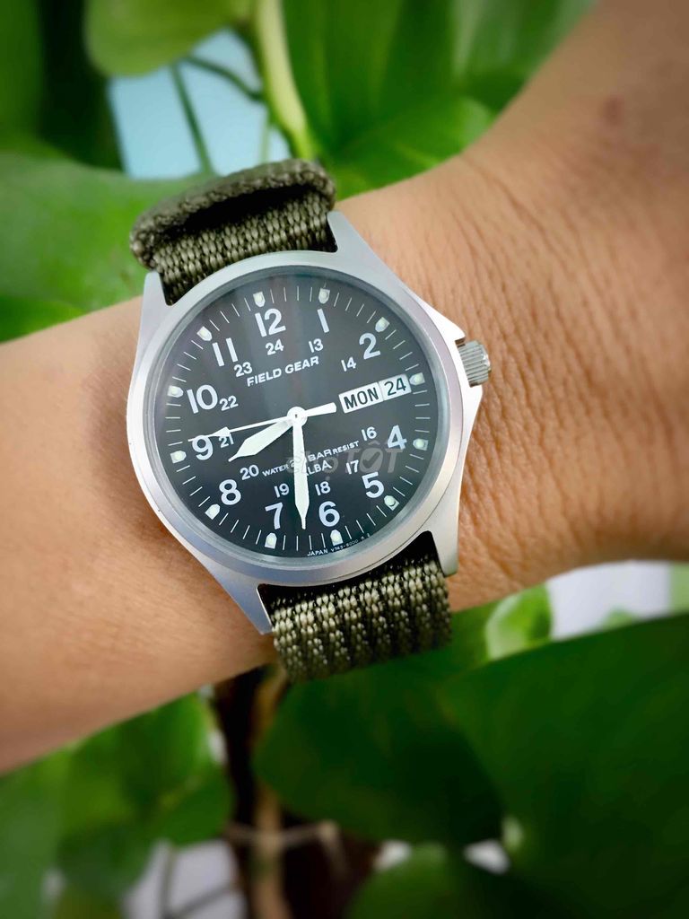 ĐỒNG HỒ DÁNG QUÂN ĐỘI SEIKO ALBA FULL THÉP - 123844391