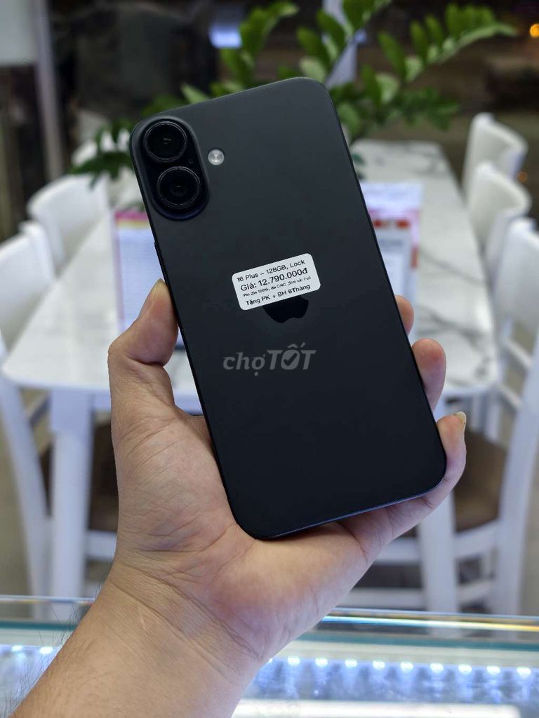 🍎 16 Plus -128GB , Pin zin 100%, Đẹp, CNC Fix EID - 130034670