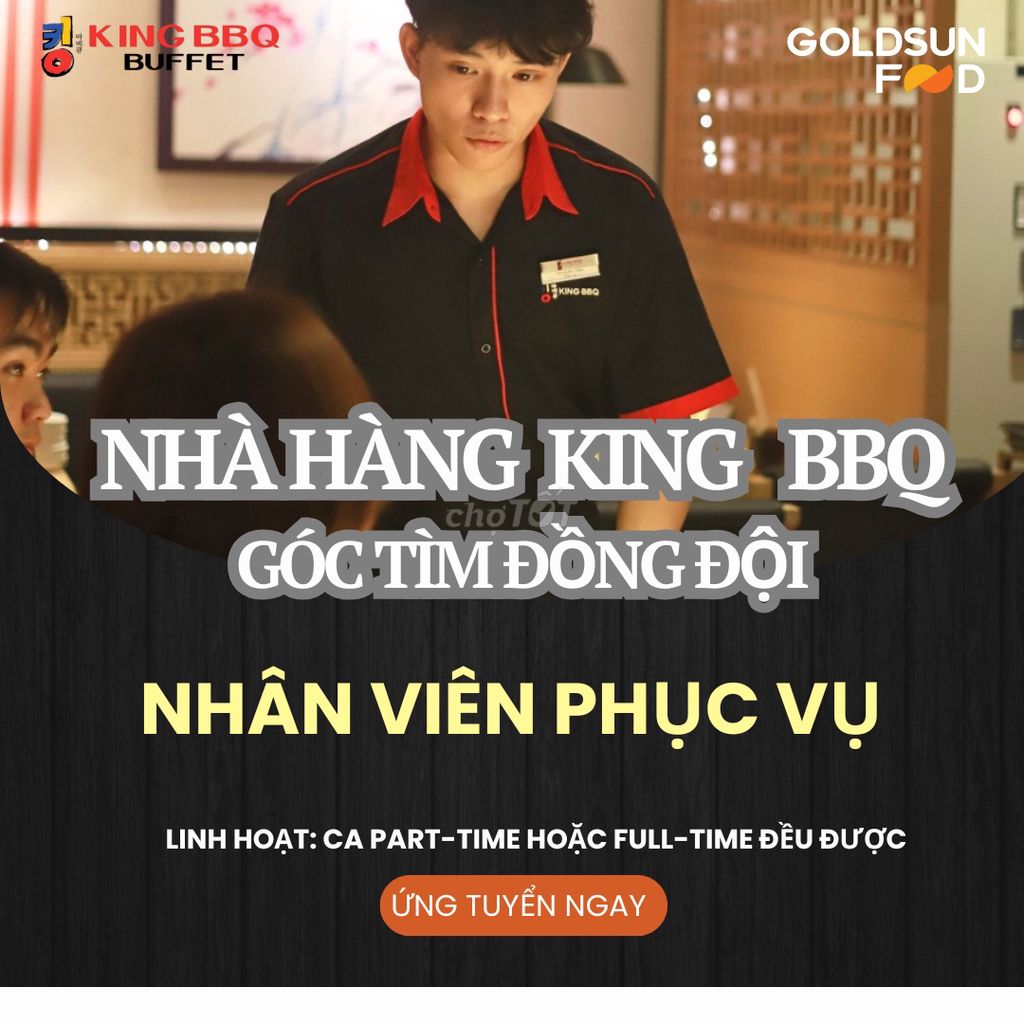 NHÀ HÀNG NƯỚNG KING BBQ BT - PHỤC VỤ PARTTIME - 130267129