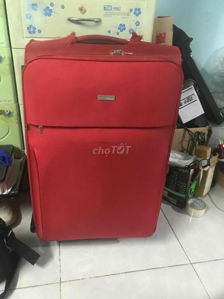 vali vải POLO màu đỏ chính hãng side 28 to - 122890818