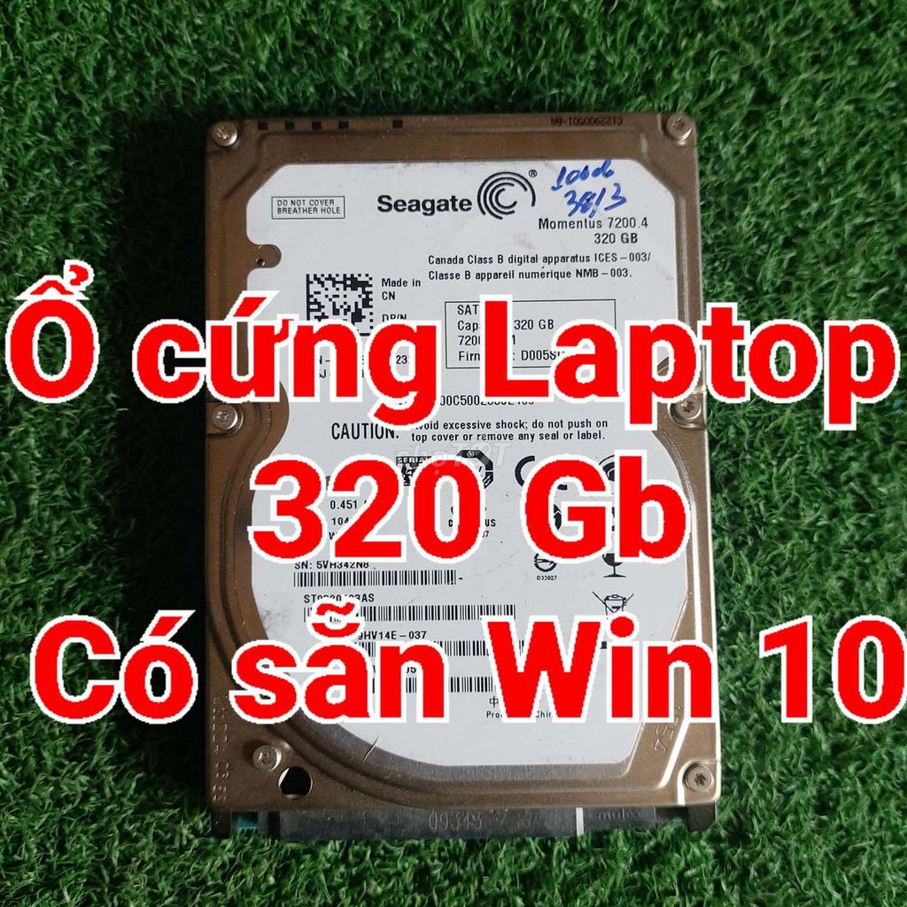 Ổ cứng laptop 320 gb có sẵn Windows 10 pro Zin Ok - 115252359