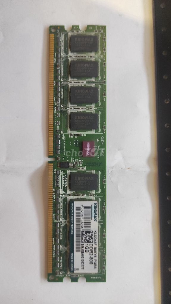 2 thanh RAM 1gb DDR2 bus 800 - 110230748