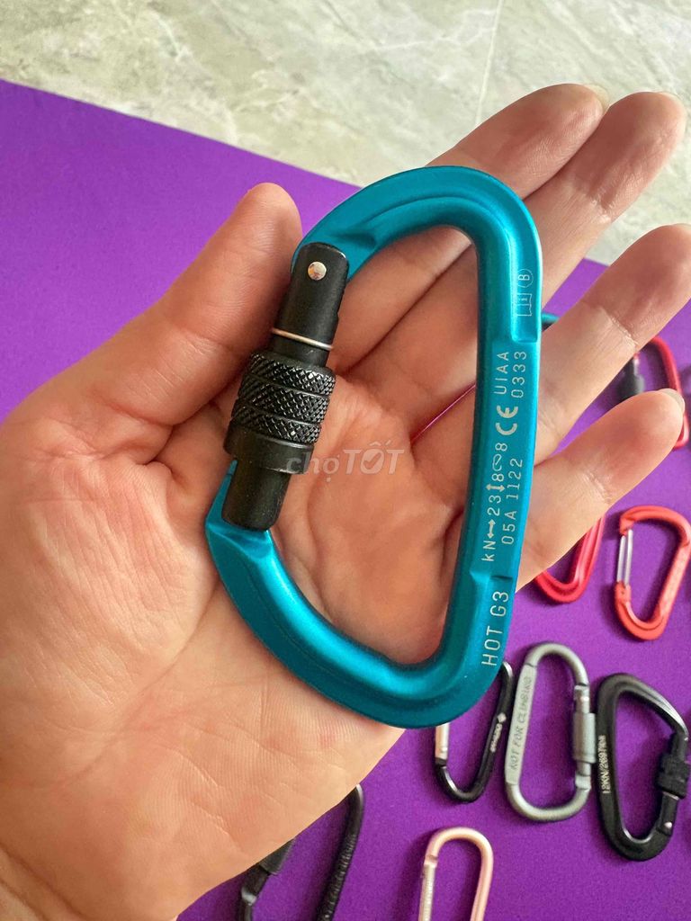 Móc khóa leo núi Hợp kim nhôm - 130076681