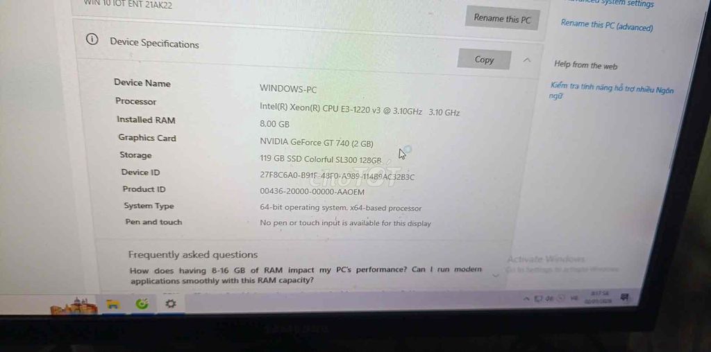 bán pc chơi game mượt - 130064368