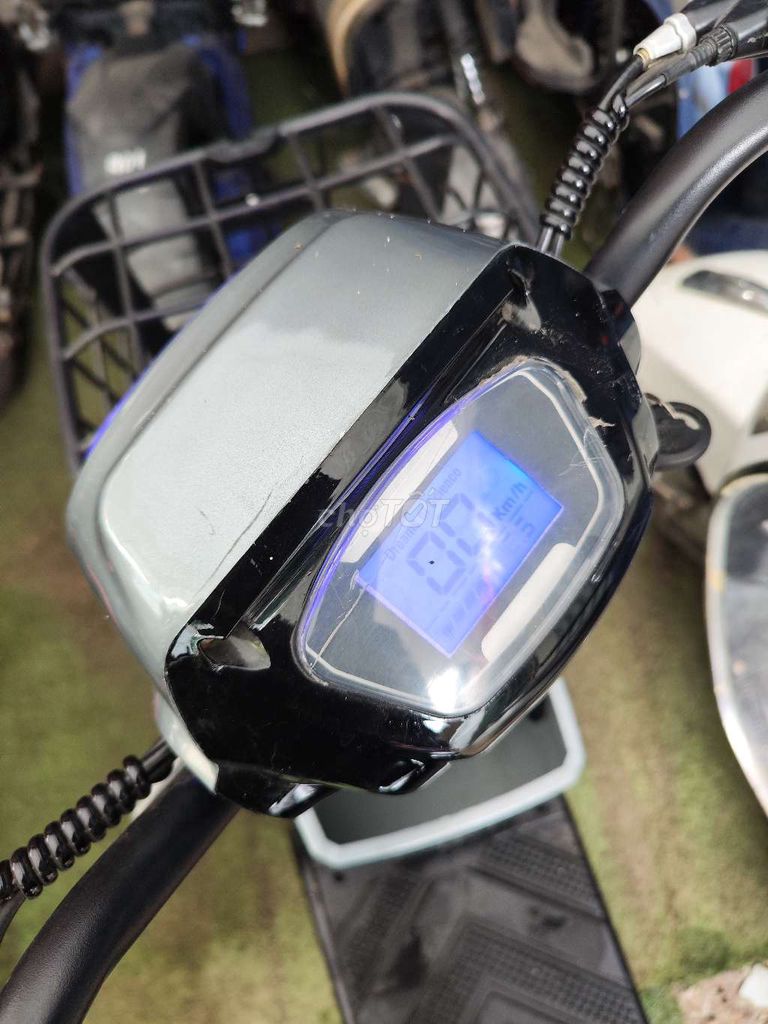 Xe đạp điện D155 màu Xám - 129954489