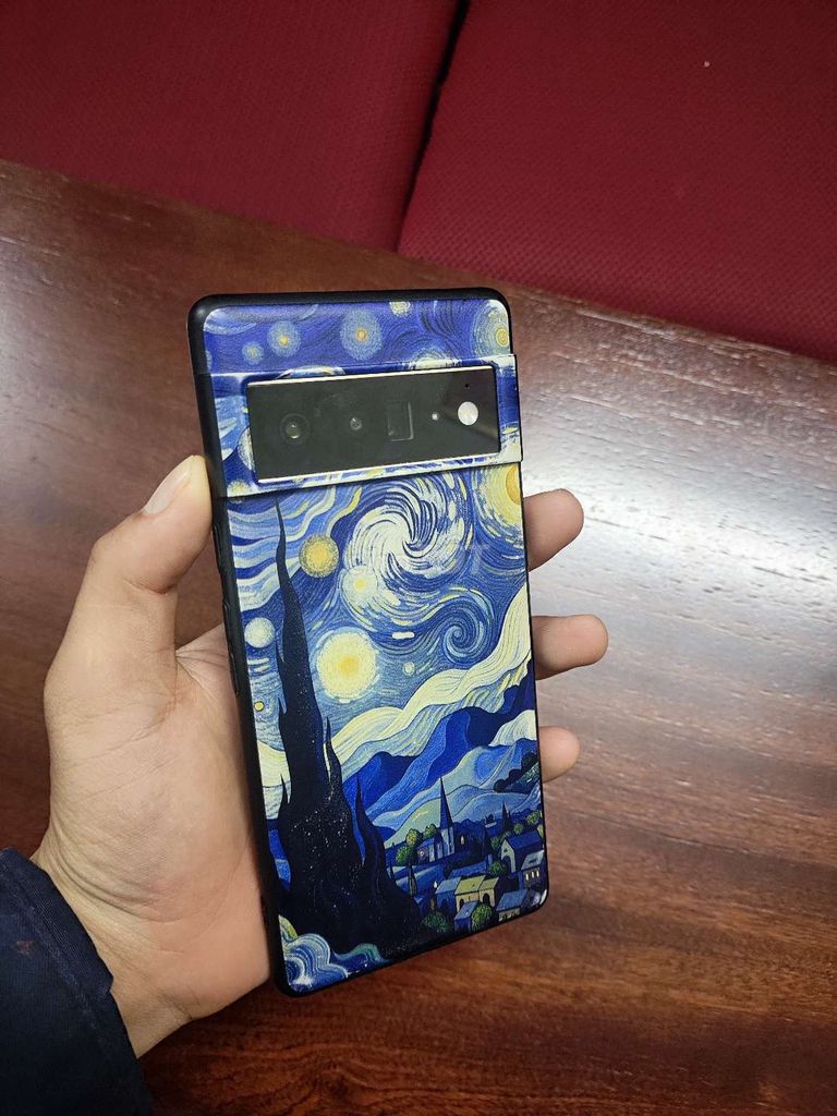 Google Pixel 6 Vàng kem Kính nứt - 130068509