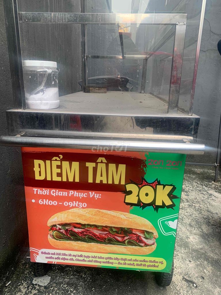 bán nhanh xe bánh mì mới - 130093802