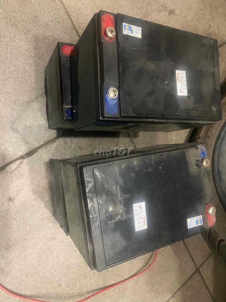 Bình ắc quy xe đạp điện 200k 1/cái - 129804834