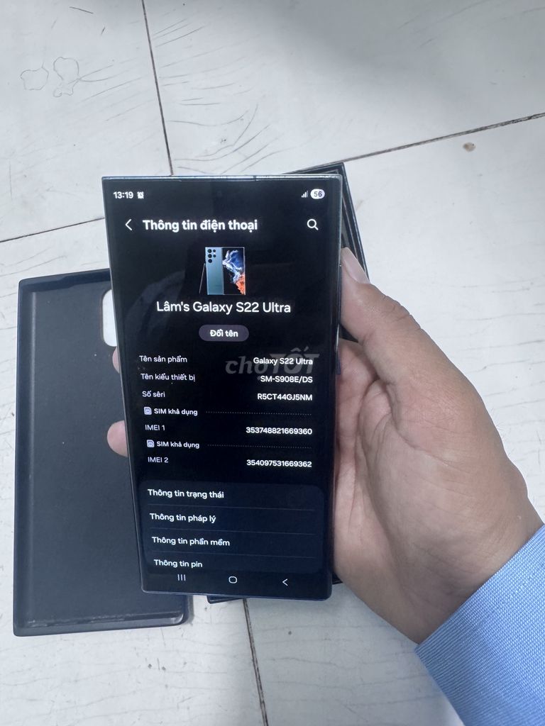 Samsung S22 Ultra 8GB/128GB Việt Nam - 130318175