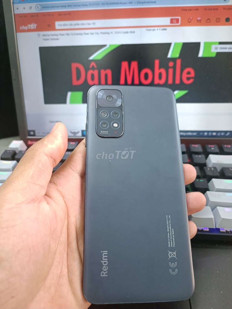 XIAOMI REDMI NOTE 11 6GB.128GB PIN 5000 SNAP 680 - 113616770