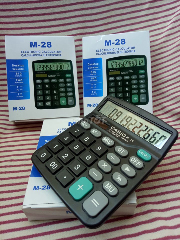 Máy tính cầm tay M28 - Electronic Calculator M28 - 91140318