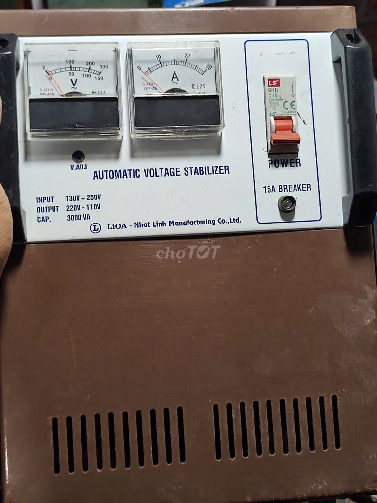 Bán ổn áp Lioa SH 3000 zin hoạt động tốt giá 900k - 119598443