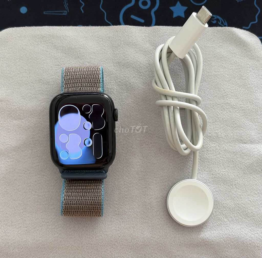 Apple Watch Series 7 45mm Xanh lá - 130369829