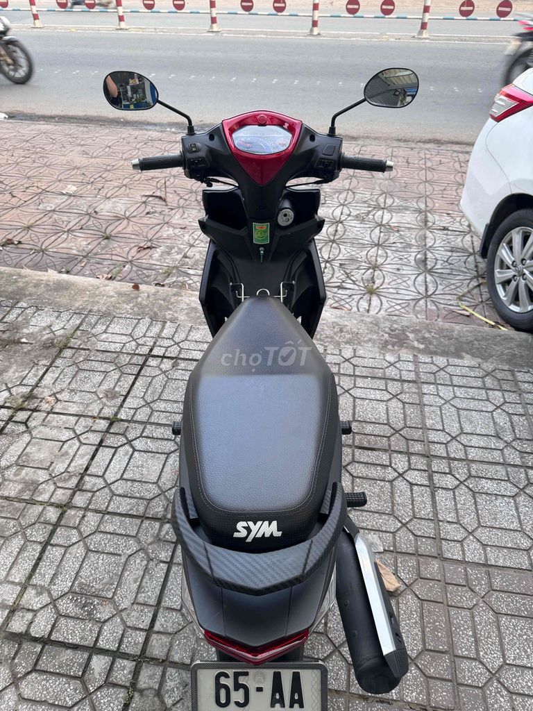 SYM Galaxy 50cc 2025 Đỏ Đen 500km - 129147797
