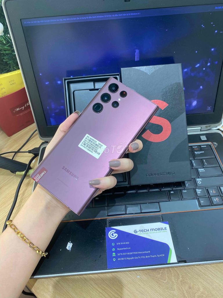 Hàng xịn áp nhảy căng SS S22 ultrabản 12/512gop - 108663162