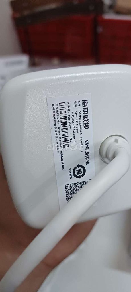 Camera ip poe hikvision 2mp mới 100% thanh lý - 129093908
