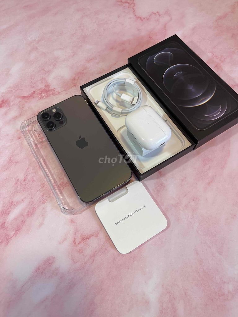 Apple 12 Pro Max 128G Đen QTế Zin Áp Full Pin 92% - 107796019