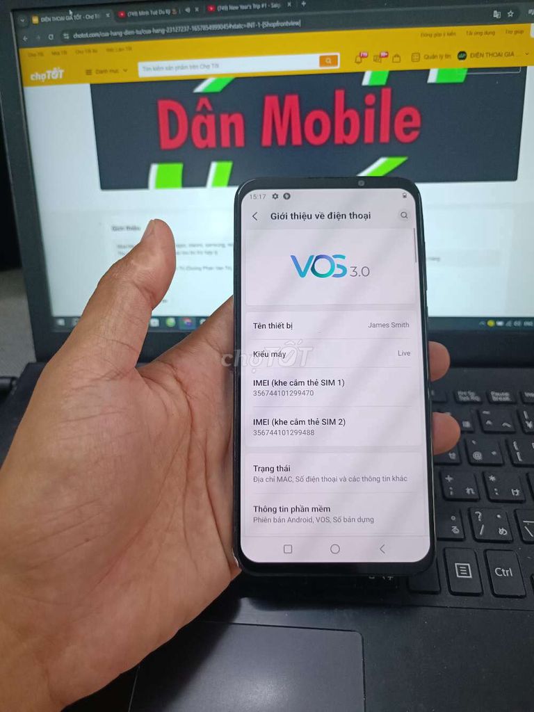 VSMART LIVE 6GB.64GB PIN 4000 SNAP 675 ZIN FL CN - 123318841