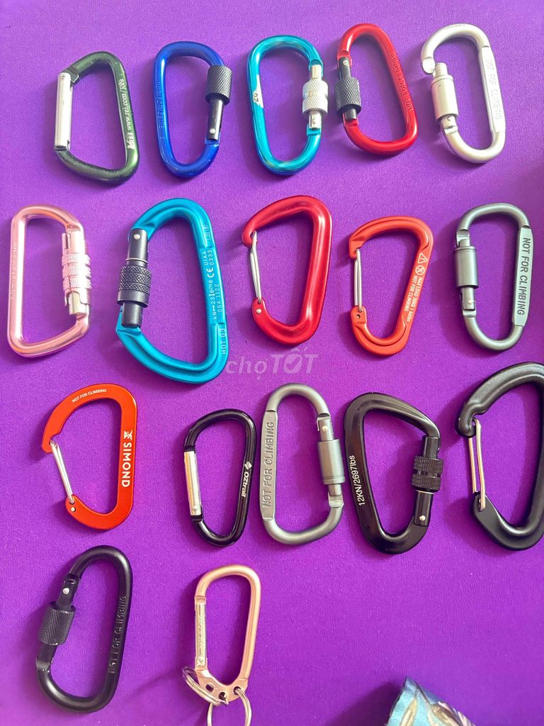 Móc khóa leo núi Hợp kim nhôm - 130076681