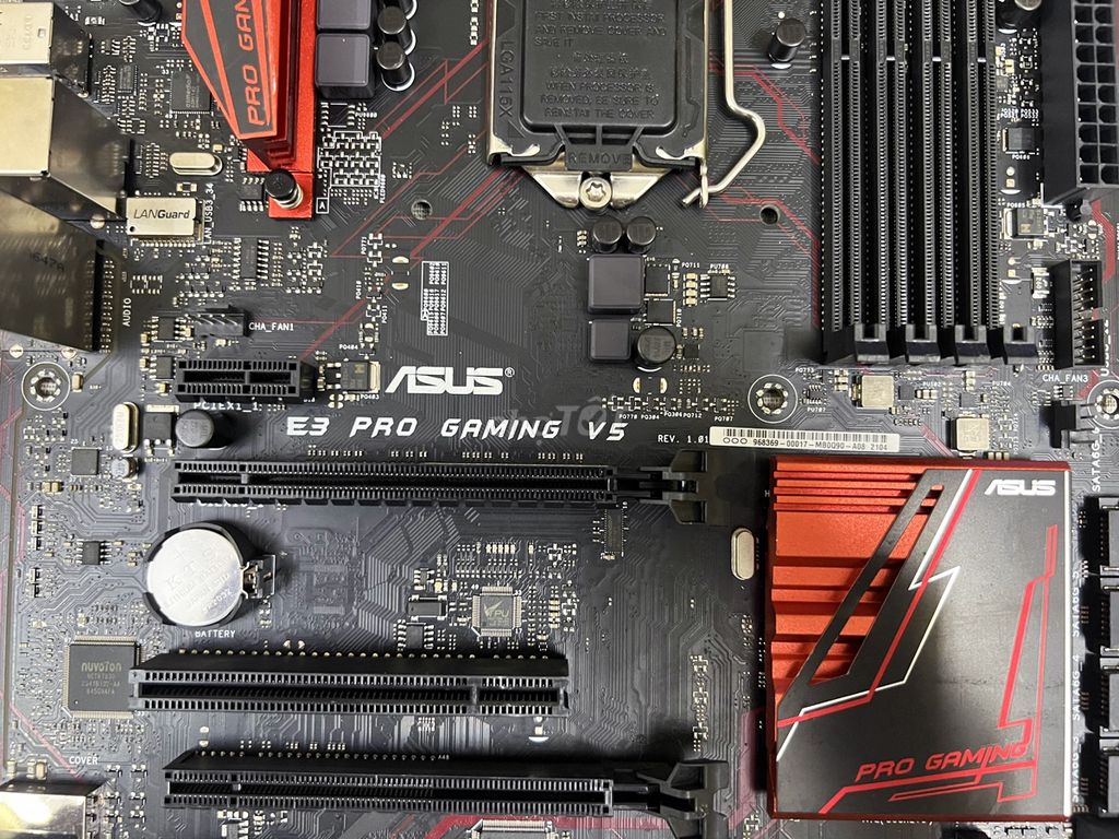 Main Asus E3 Pro Gaming V5 chạy Xeon E3 V5 V6 - 101408092
