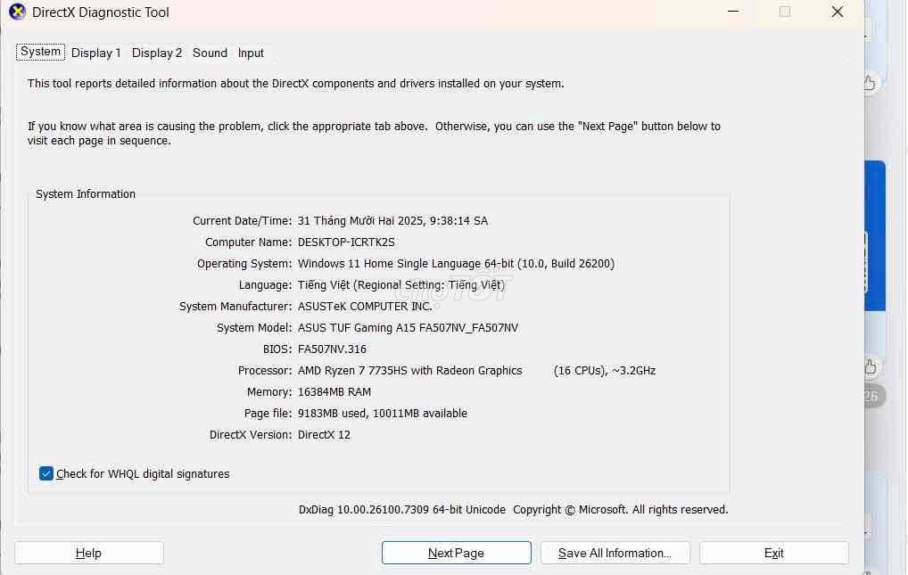 Không dùng nên pass laptop gaming a15 còn bảo hanh - 130006909