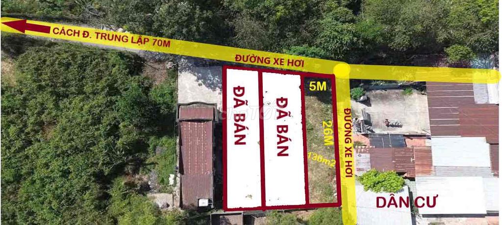 Cần bán gấp lô đất thổ cư 129,9m2 ,SHR,tại Thái Mỹ Củ Chi giá 1 Tỷ 250 ...